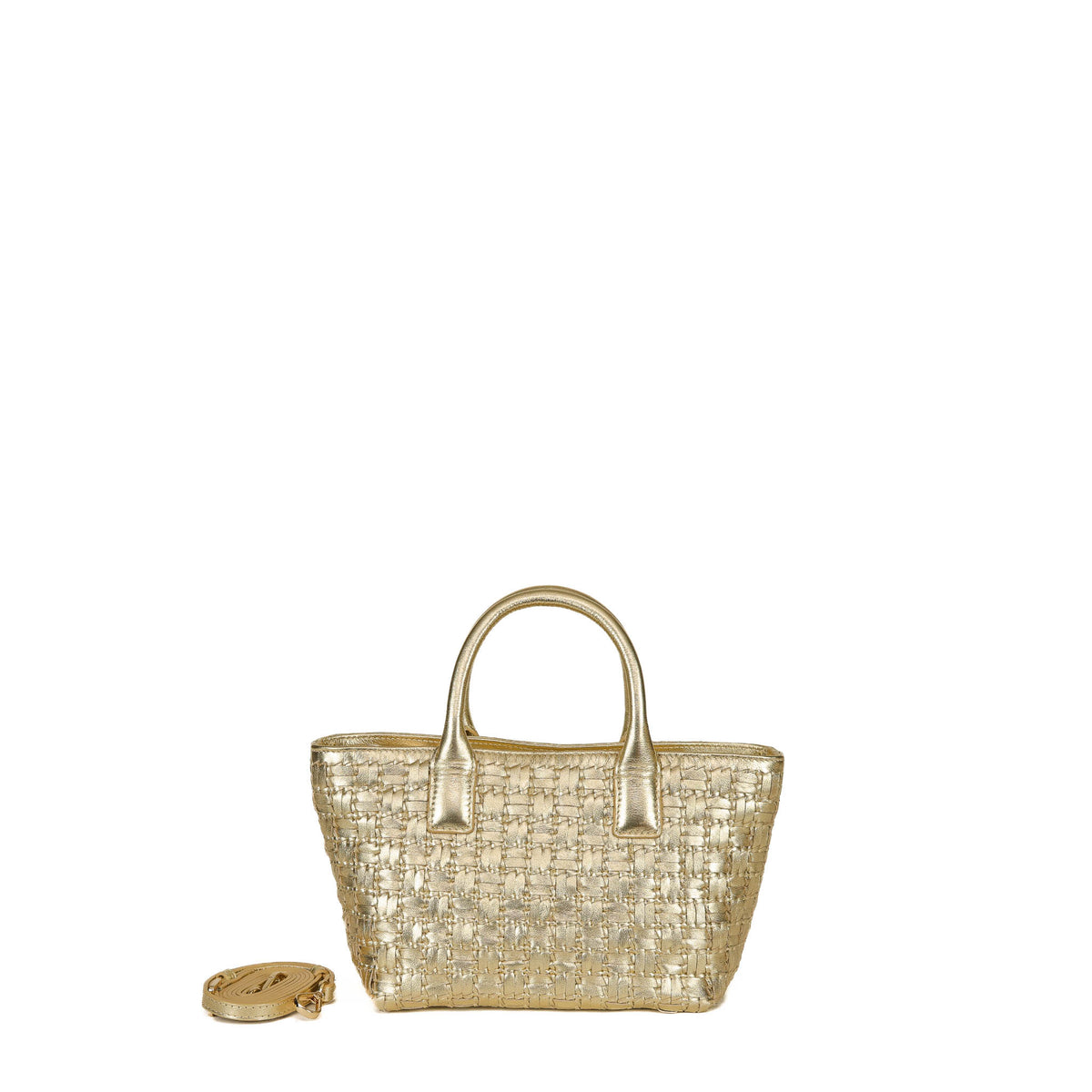 Buy Light Gold Women Top Handle Bag - Calonge