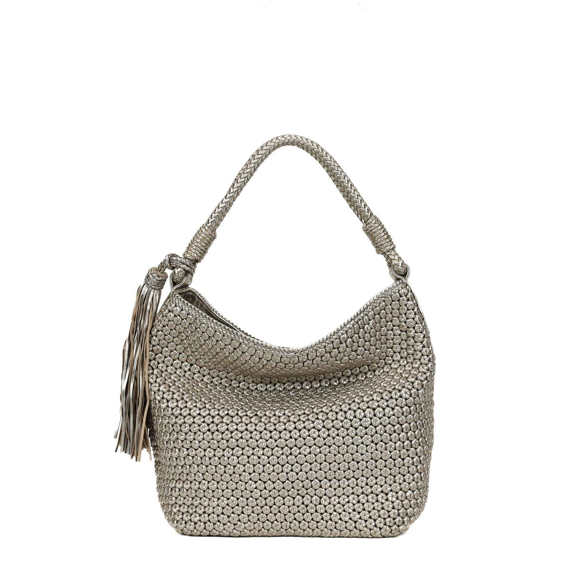 Calonge - Handwoven Hobo Bag made in the Intricate Signature weave Octo