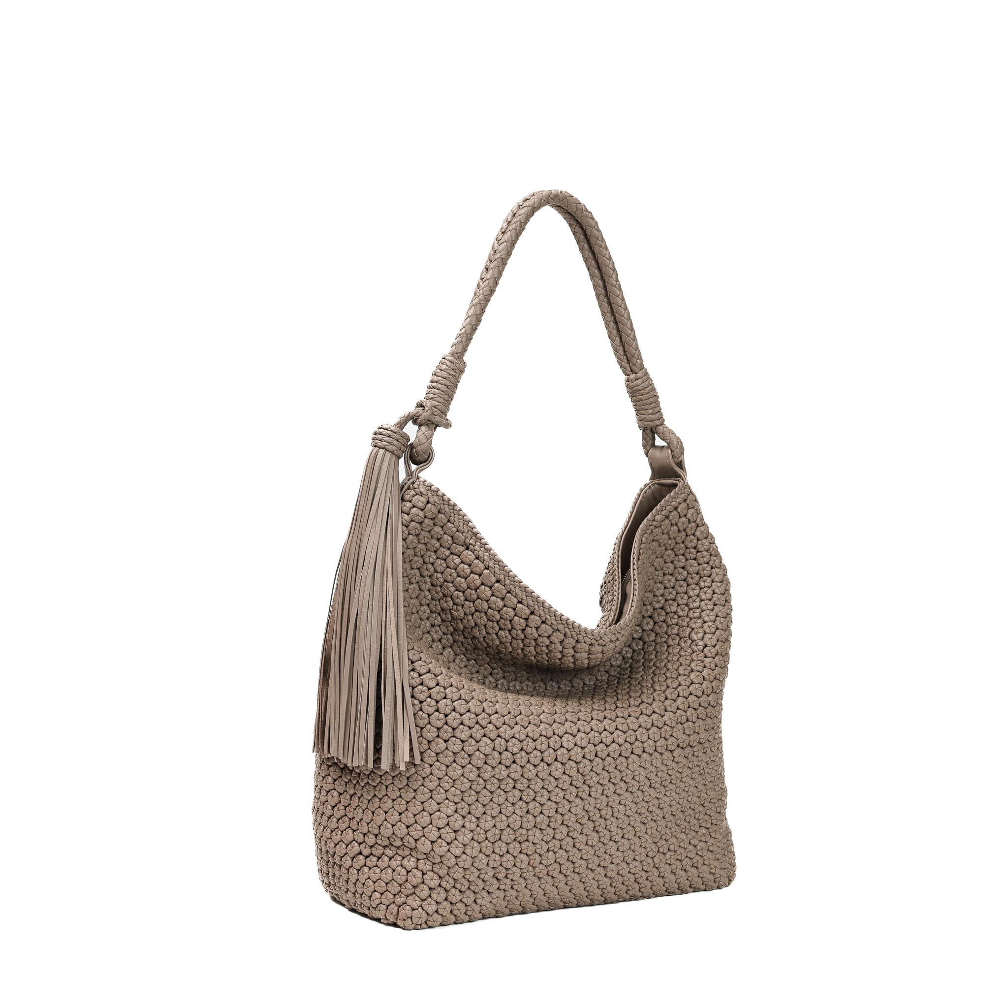 Calonge - Handwoven Hobo Bag made in the Intricate Signature weave Octo