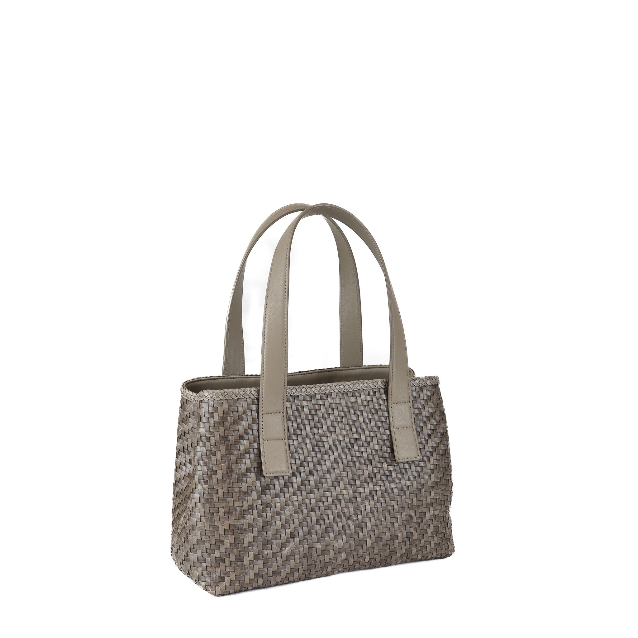 Calonge - Handwoven Top Handle Bag - Women