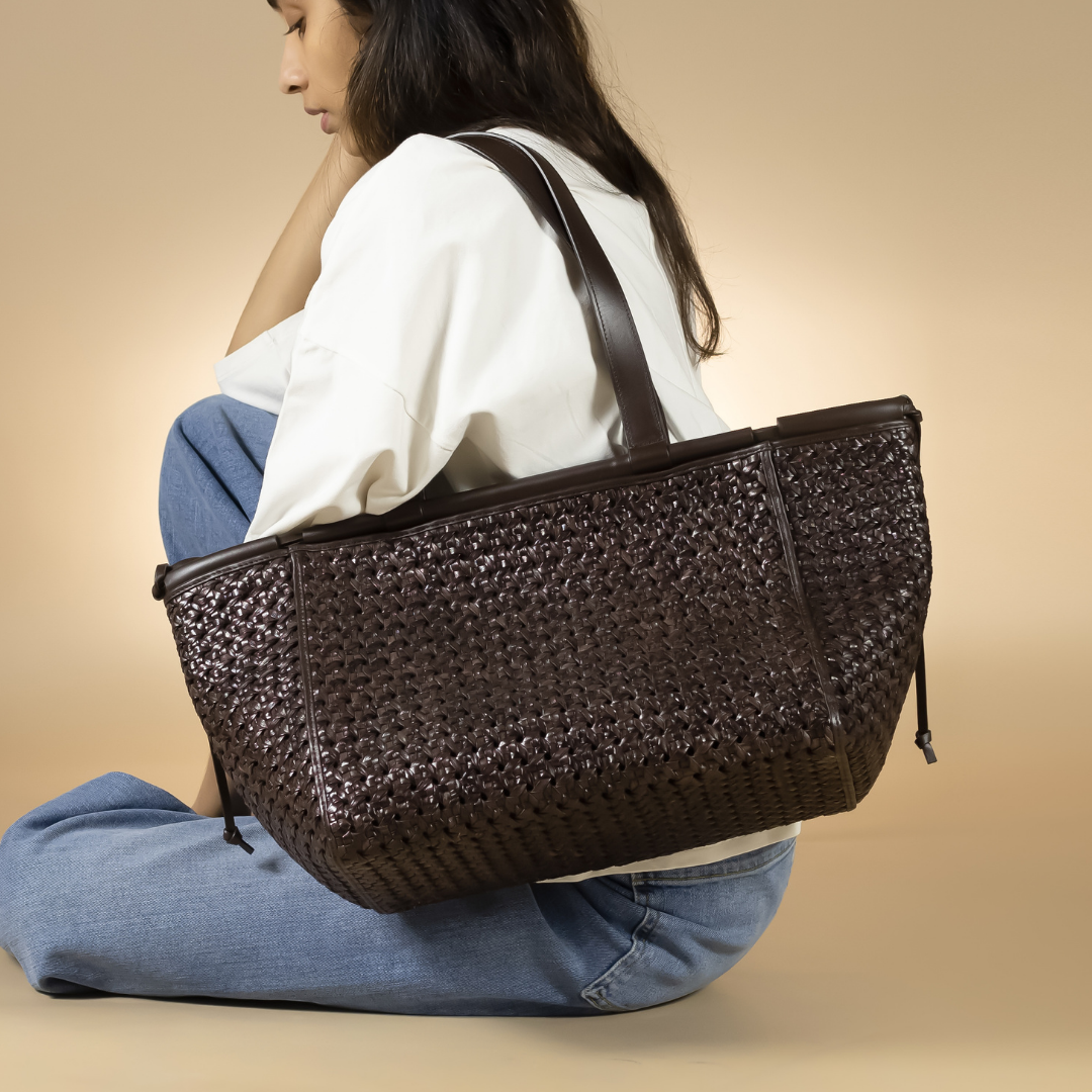 Calonge - Handwoven Moulinet Tote Bag - Women