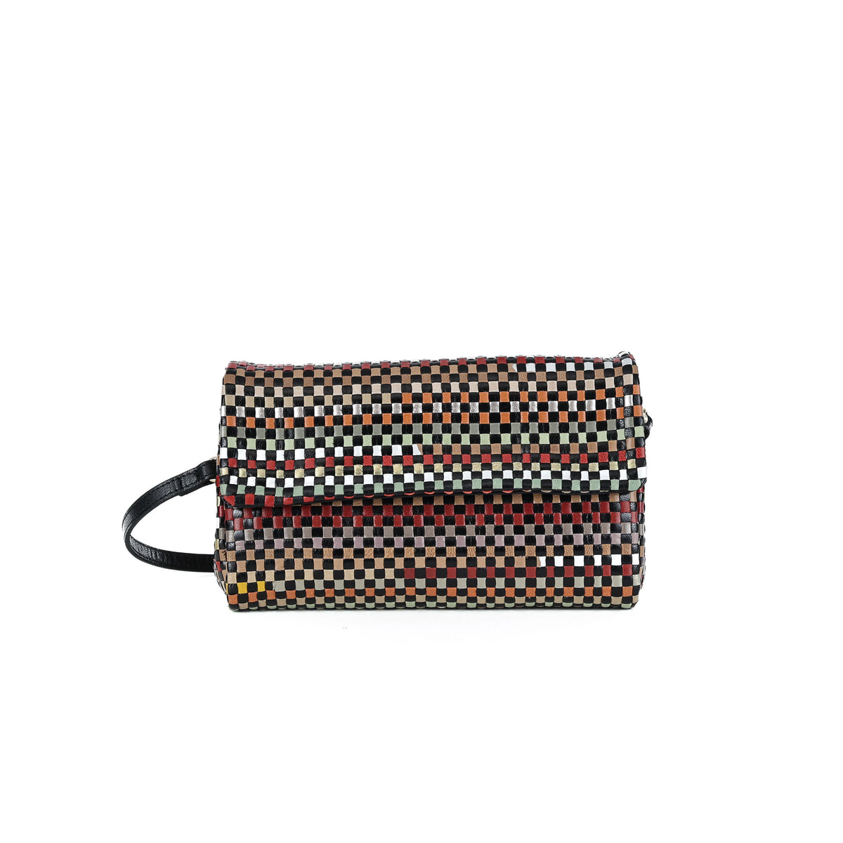 Interlaced Crossbody in Soft Nappa Leather – Calonge